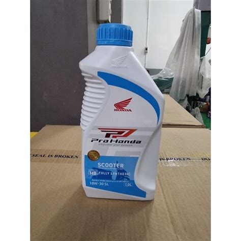 General Motors Parts Honda Genuine Oil 4T SL 10W30 MB Blue Fully