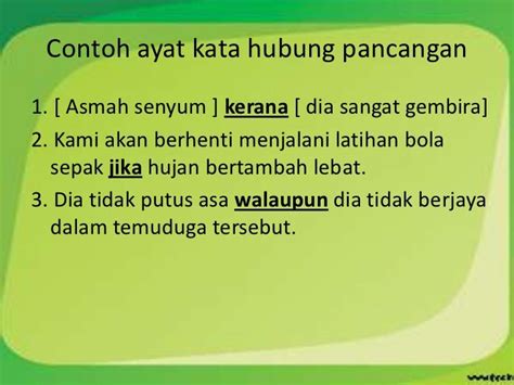 √ Best 15 Contoh Kata Hubung Terlengkap