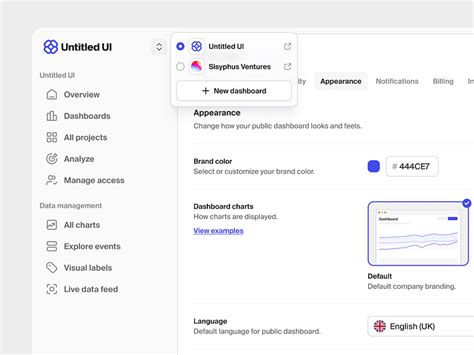Appearance Settings — Untitled Ui By Jordan Hughes® On Dribbble