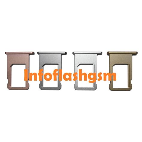 Jual Sim Tray Sim Lock Slot Sim Ip Iph Iphon 6S Plus Include Sim Ejector Shopee Indonesia