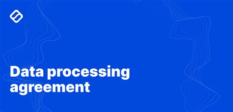 Data Processing Agreement For Gdpr Compliance In Saas Operations — Docfield