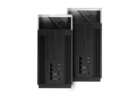 Get The 2 Pack Asus Zenwifi Pro Et12 Wi Fi 6e Mesh Routers For Their