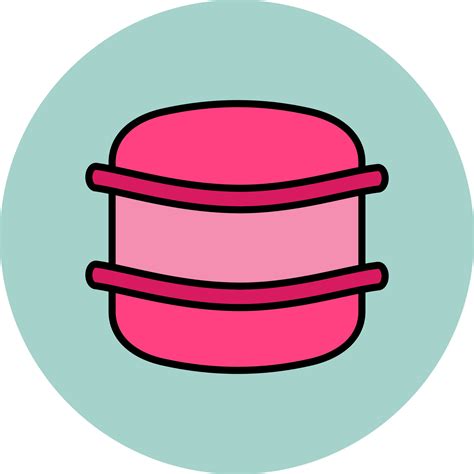 Macaron Vector Icon 32133778 Vector Art At Vecteezy