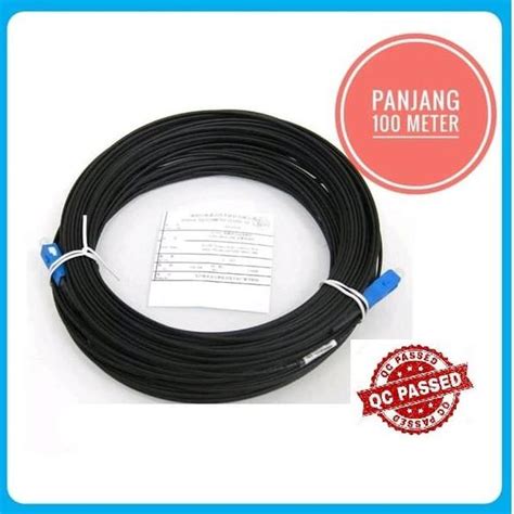 Jual Kabel Fiber Optic Dropcore Precon Ftth Core Meter Shopee Indonesia