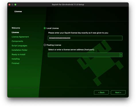 Installing From Binary Packages Squish