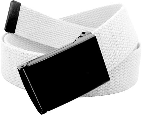 سگک 125 اینچی پهن مشکی با کمربند وب برزنتی بسازید