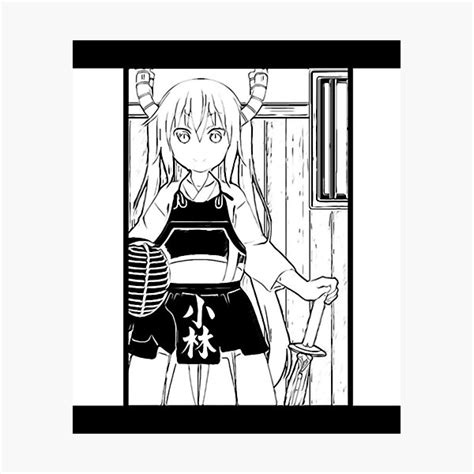 Lámina Fotográfica Kobayashi San Chi No Maid Dragonmiss Kobayashis