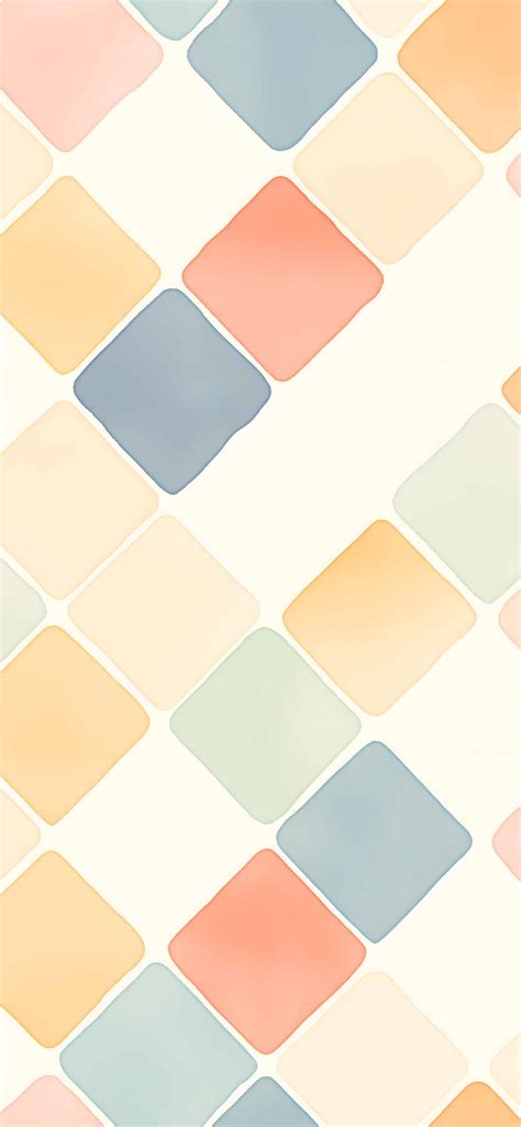 Minimalist Pastel Checkerboard Pattern Wallpapers Free Wallpaper