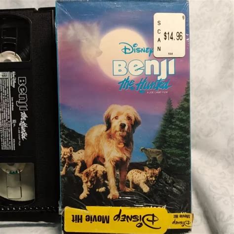 BENJI THE HUNTED VHS 1998 Classic Disney Joe Camp Movie VCR Tape 4