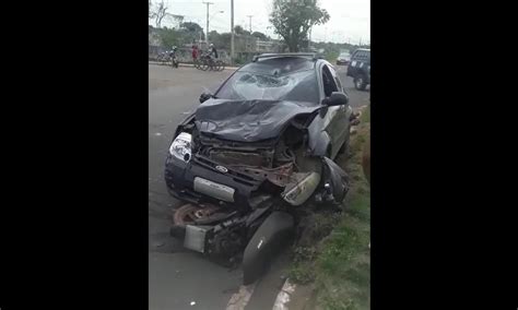 Motoqueiro é Arremessado E Morre Após Colidir Com Carro Em Rodovia De