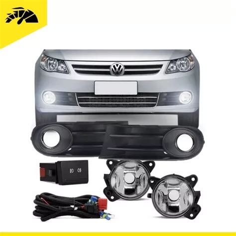 Kit Farol Milha Neblina Gol Voyage Saveiro G Completo Parcelamento Sem Juros