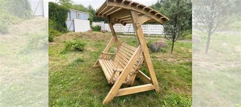 Садовые качели из дерева купить в Краснодаре | Товары для дома и дачи ...