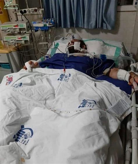 عکس «هانی کرده روی تخت بیمارستان