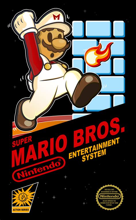 Super Mario Bros Box Art By Jgendolfe On Deviantart