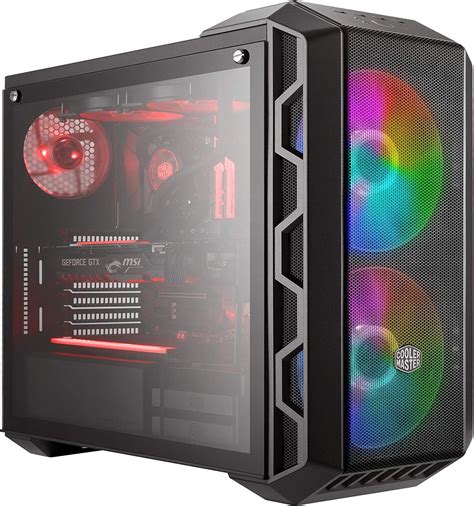 Cooler Master MasterCase H500 ARGB Airflow ATX Mid Tower With Mesh