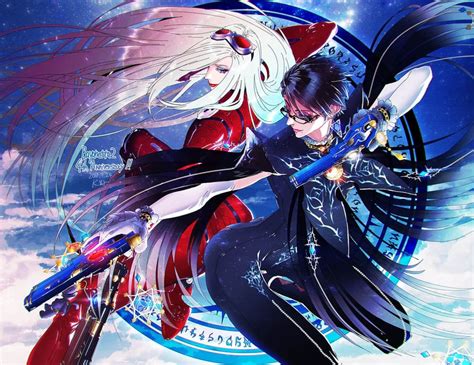 Bayonetta And Jeanne Bayonetta And 1 More Drawn By Kara Namako Danbooru