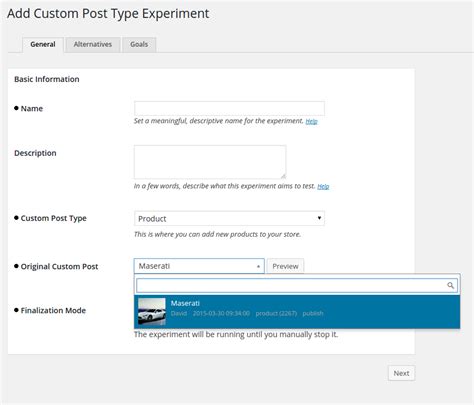 Test Your Custom Post Types With Nelio Ab Testing
