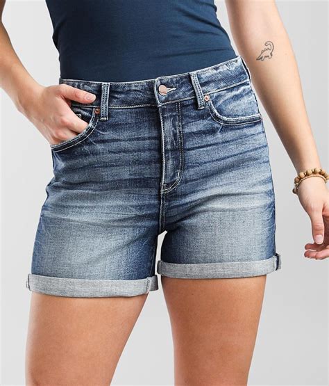 Buckle Black Fit No 75 Cuffed Stretch Short Womens Shorts In Mesa