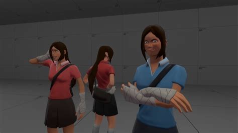 Гаррис мод плеермоделька Femscout Lian из Team Fortress 2