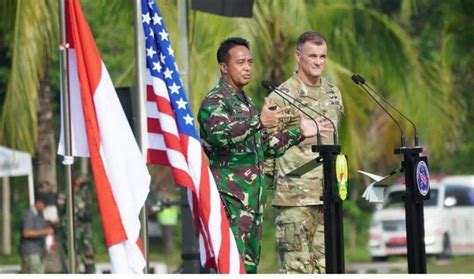 7 Potret Pembukaan Latihan Perang TNI AD Dan Pasukan AS
