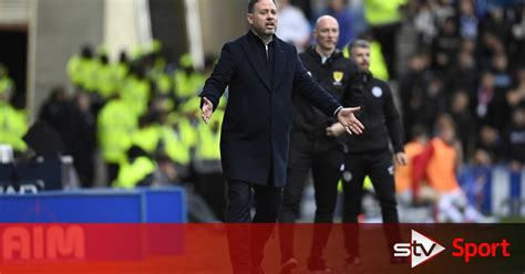 Defensive Errors Anger Rangers Boss Michael Beale Despite Ibrox Five