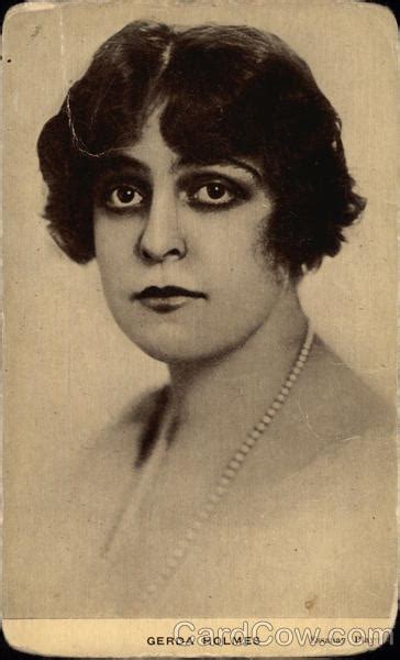 Gerda Holmes Actresses Postcard