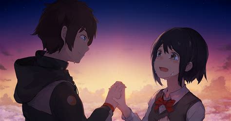 君の名は。 カタワレ時 巻羊のイラスト Pixiv