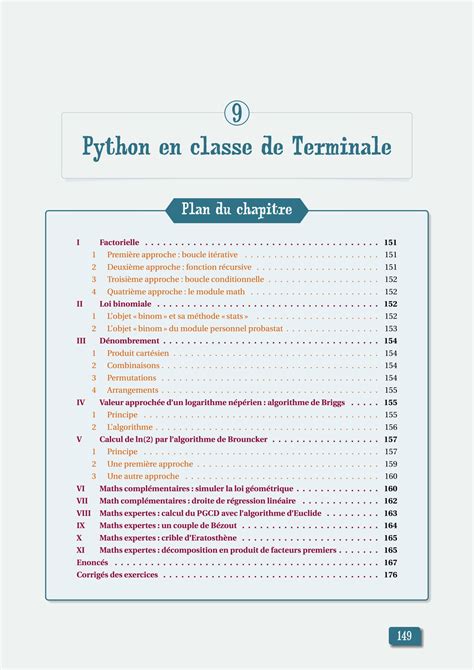 Python En Math Matiques Au Lyc E Dition Mathweb Fr