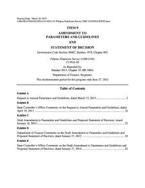 Fillable Online Exhibit A Pdf Fax Email Print PdfFiller