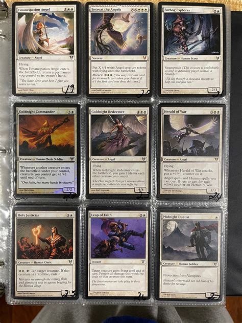 Avacyn Restored Full Set Plus Extras Etsy