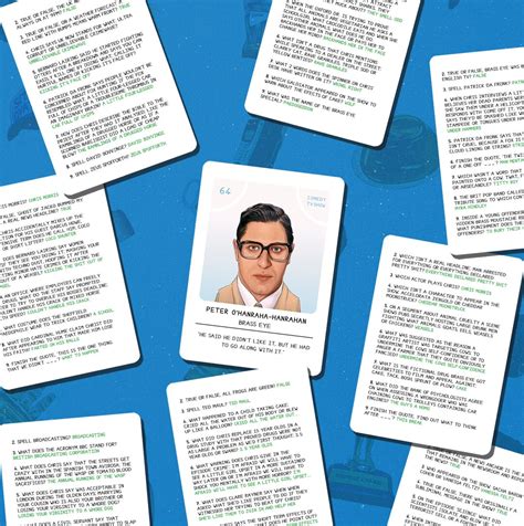 Brass Eye Sitcom Card Game Expansion Packs Deck Heads Card Etsy