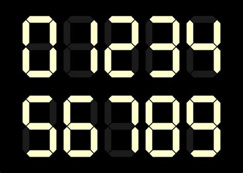 Digital Clock Font Images Browse Stock Photos Vectors And Video Adobe Stock