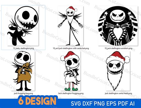 Jack Skellington Svg Jack Skellington Face Svg Svg Jack Skellington