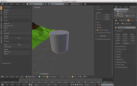 How Do I Reduce A Cylinder Faces Basics And Interface Blender