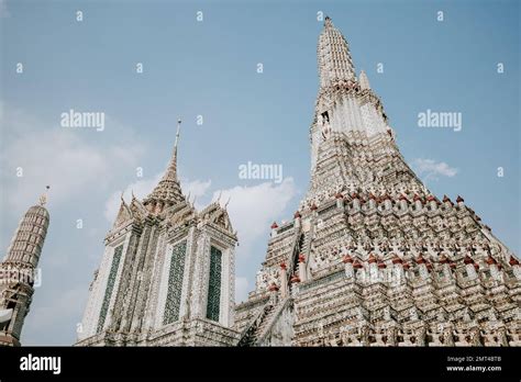 The Intricate Details Of Wat Arun Bangkoks Famous Temple Of Dawn