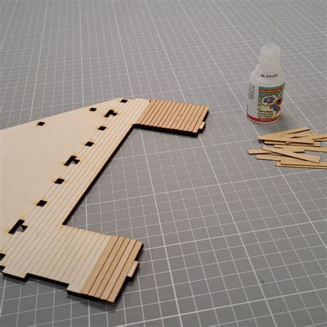 Log Cabin Canada In 135 Laser Cut Wooden Kit For Self Assembly