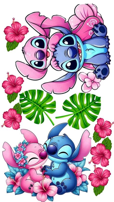 Stitch Png Stitch And Angel Png Bundle Lilo Stitch Png Stitch Couple Png Stitch Love Png