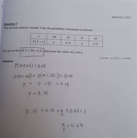 Discrete Probability Distributions