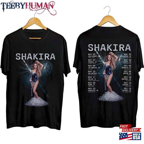 Shakira 2024 Tour Shirt Shakira Las Mujeres Ya No Lloran Tour 2024