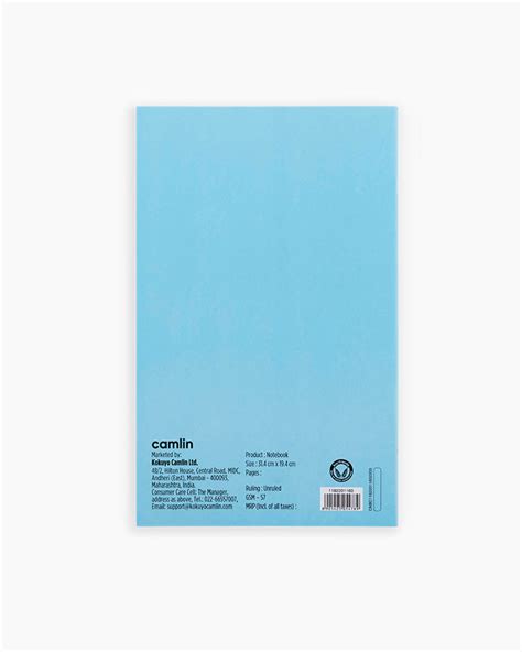 Camlin Super Ultra Long Notebook Unruled Pack Of Notebooks Pages