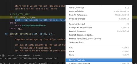 Debug Evaluate Run In Debug Console Doesnt Show Variables That Are In
