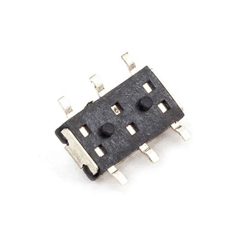 Dpdt Slide Switch 2mm Smd