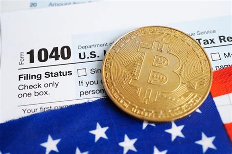Tax Form 1040 Us Individual Income Tax Return And Bitcoin Business