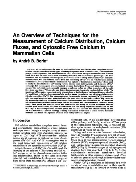 Best Calcium Signalling Diagrams Pdf