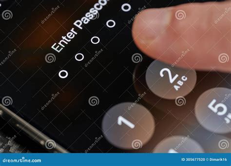 Enter Passcode In New Iphone 15 Pro Max Editorial Image Image Of