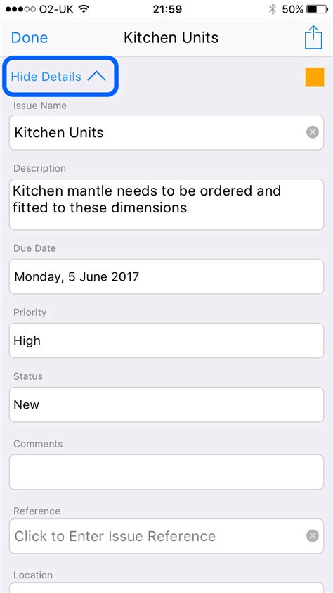 Site Report Pro Snag Audit Pro App Edit Issue Details 3 Site Audit