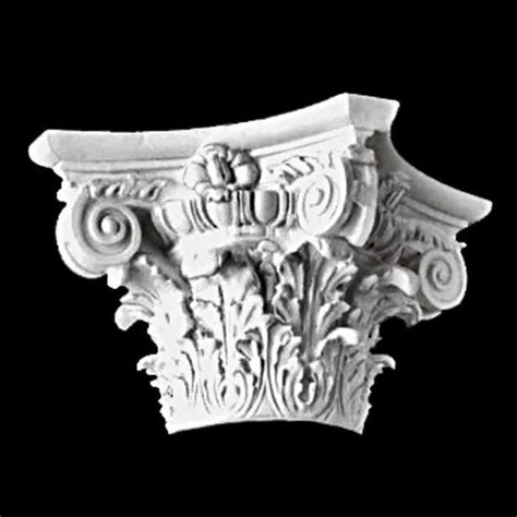 Decorative Plaster Capitals Modern Composite Exterior And Interior Capitals