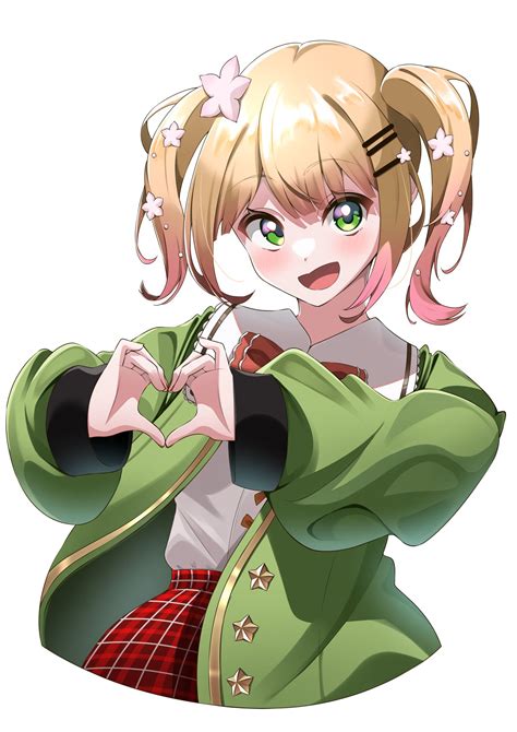 Momosuzu Nene And Momosuzu Nene Hololive Drawn By Aica61 Danbooru