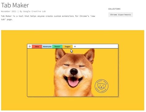 新規タブに好きな画像を表示したい Chrome拡張機能をノーコードで自作 公式ツールを使ってみた遊んで学べるExperiments