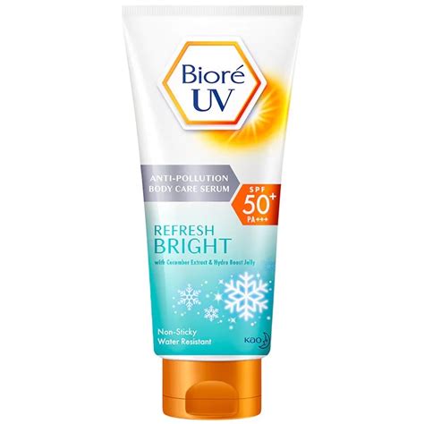 Biore บีโอเร ครีมกันแดด ทาหน้าandทาตัว แบบหลอด ขวด ซอง หลายขนาด Shopee